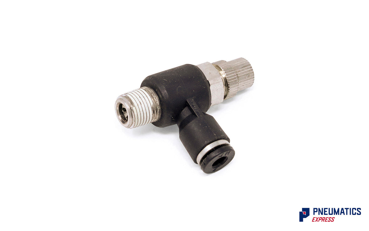 Watson Flow Control Elbow Pneumatic Fitting 6mm to 1/4" (CTF-6-02 ...