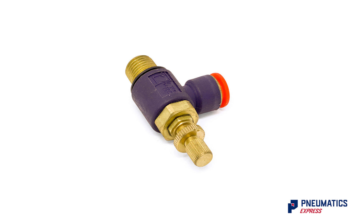 Watson Flow Control Elbow Pneumatic Fitting 8mm to 3/8" (CTF-8-03 ...